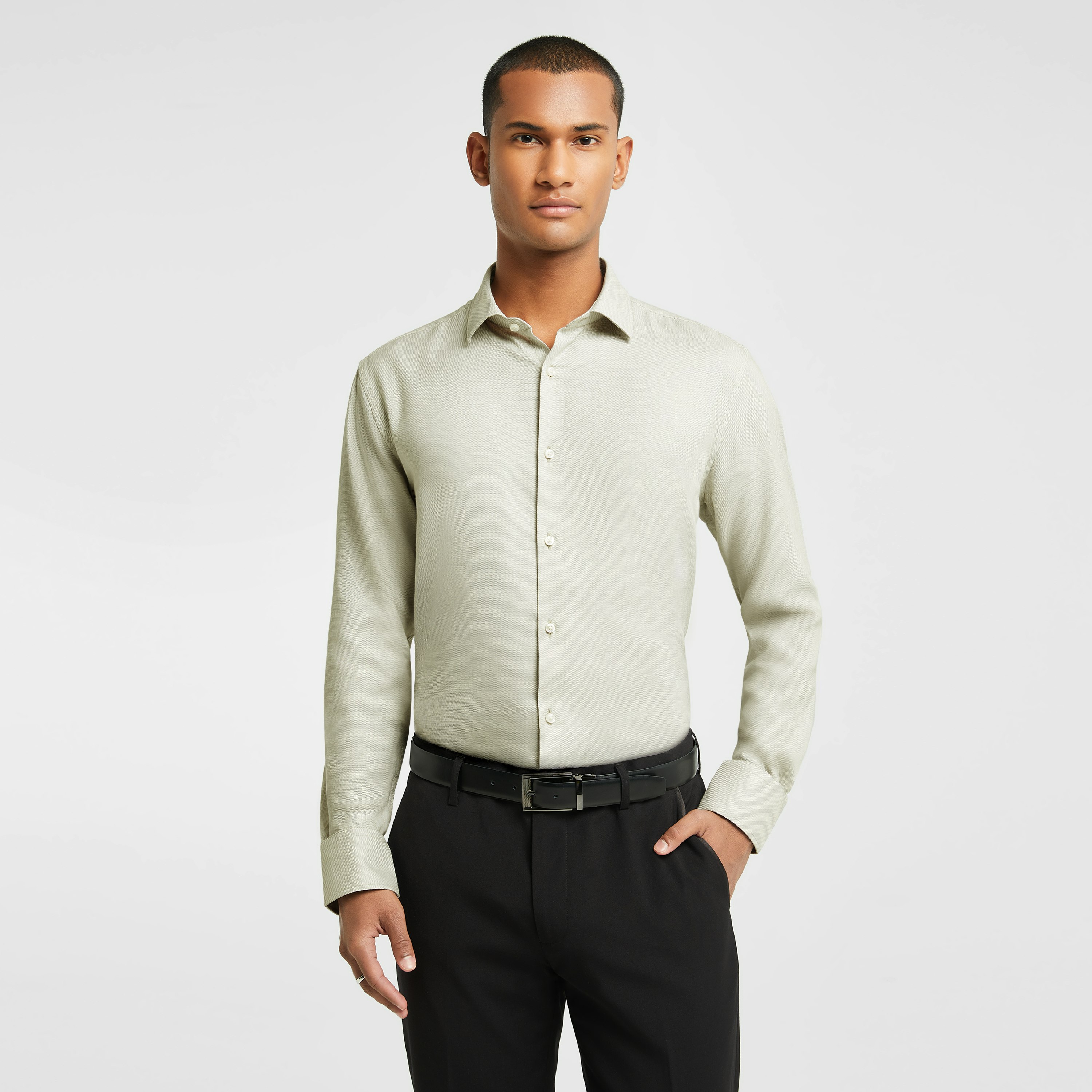Green Kodiak Regular Fit Shirt | Men's Tops | yd AU