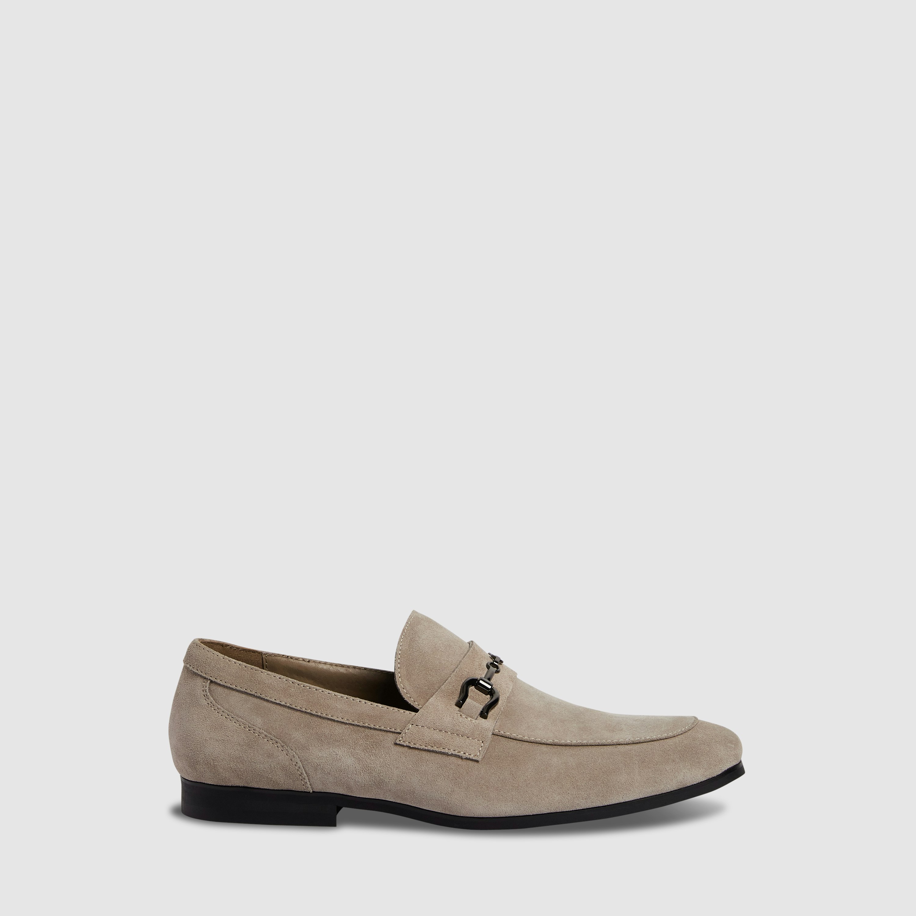 Stone Clontaf Suede Leather Slip On Loafer | Men's Shoe | yd AU