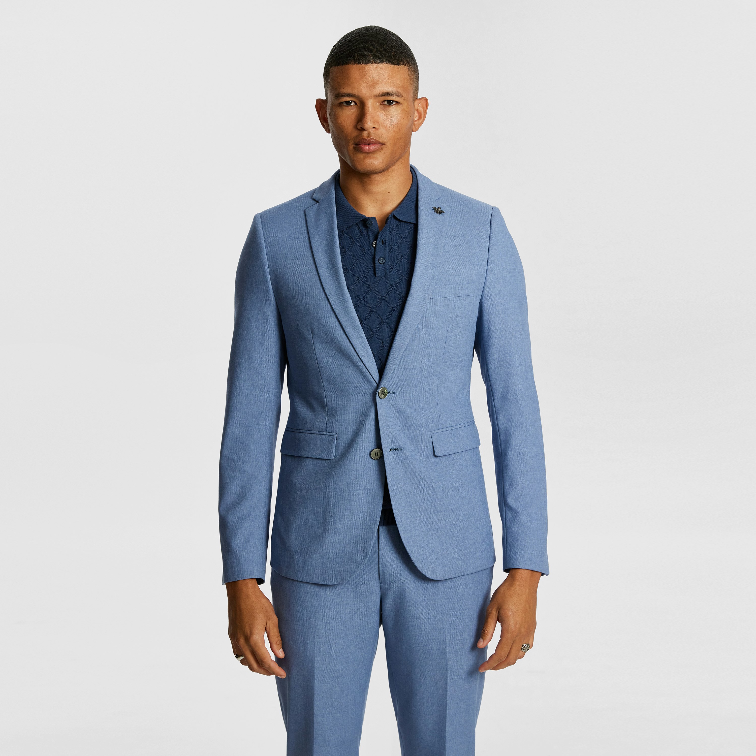 Ocean Franke Skinny Stretch Suit Jacket | Men's Tops | yd AU