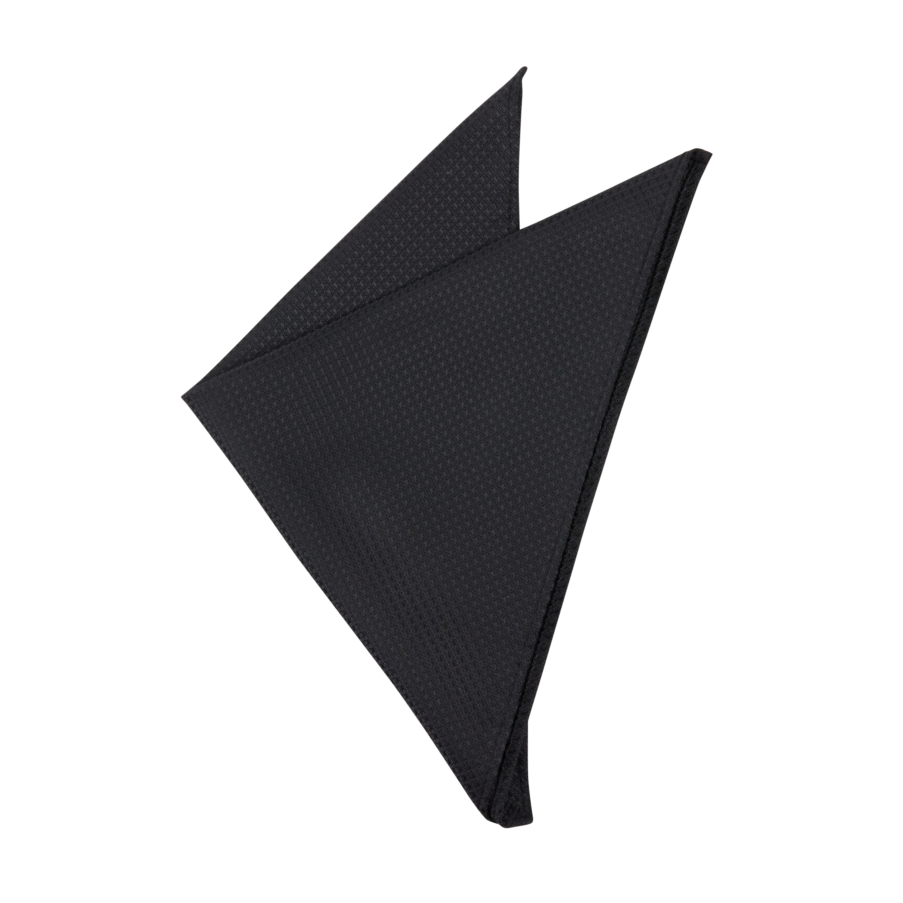Black College Textured Pocket Square | Men's Accessories | yd NZ